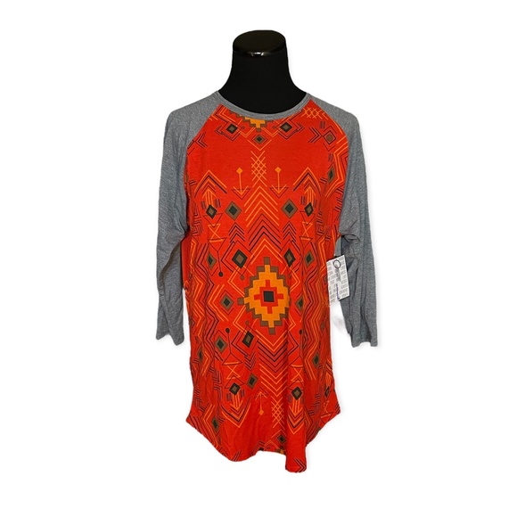 LuLaRoe | Tops | L Lularoe Randy New Fabulous Fall Perfect Orange Arrow ...